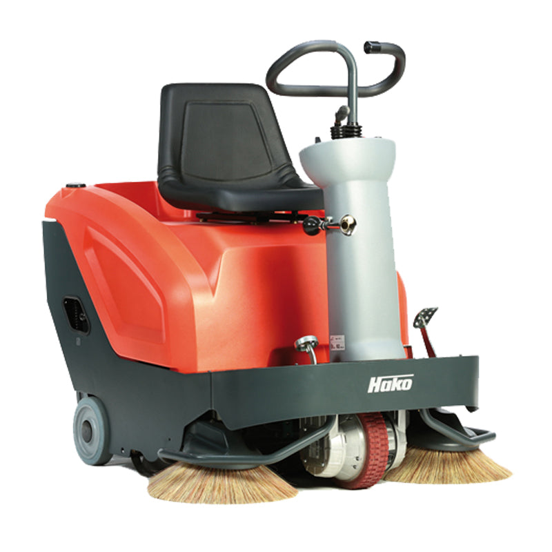 Barredora HAKO SweepMaster B800R - Sauber – Sauber Ltda